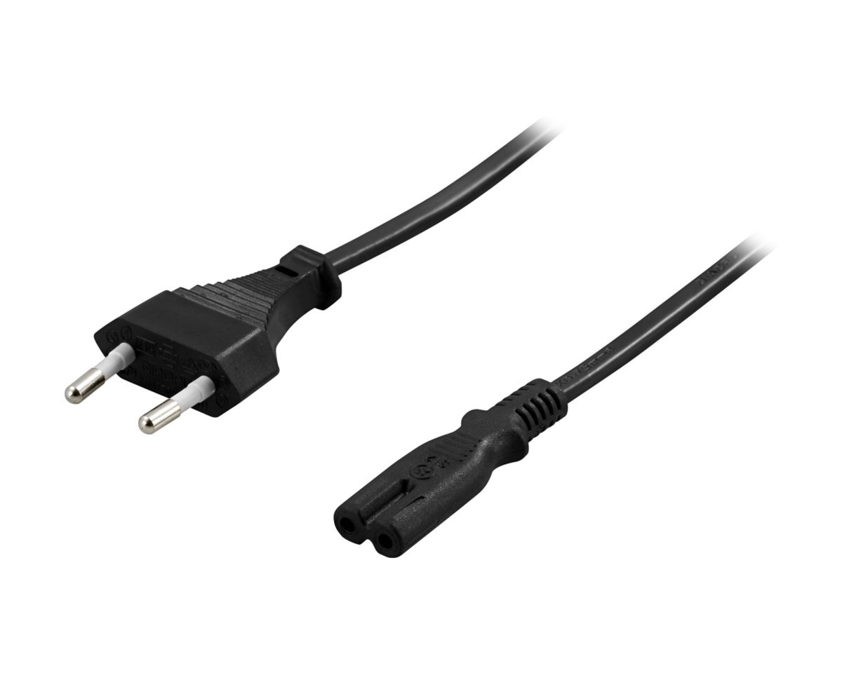 Deltaco Power cable 10m Black - us.MaxGaming.com