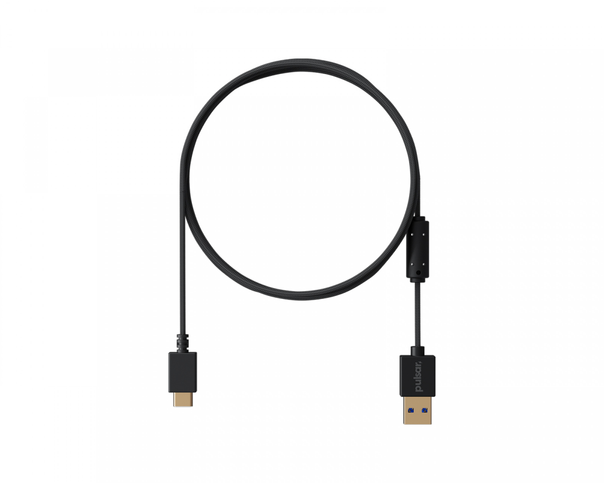 Pulsar USB-C Paracord Cable - Black - us.MaxGaming.com