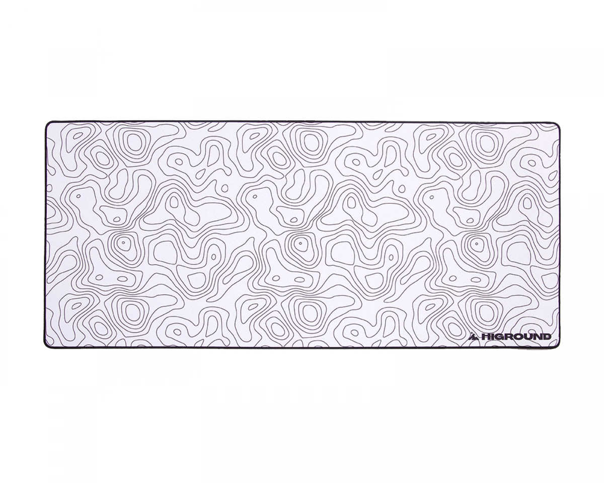 Higround SNOWSTONE Gaming Mousepad - Typograph Series - XL - us ...