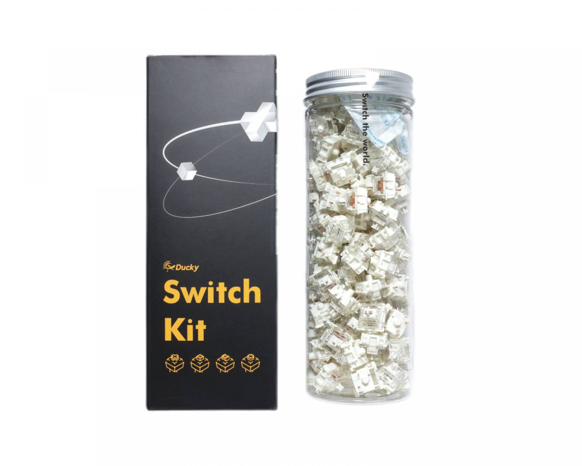 Ducky Switch Kit - Gateron G Pro 2.0 White (110pcs) - us.MaxGaming.com