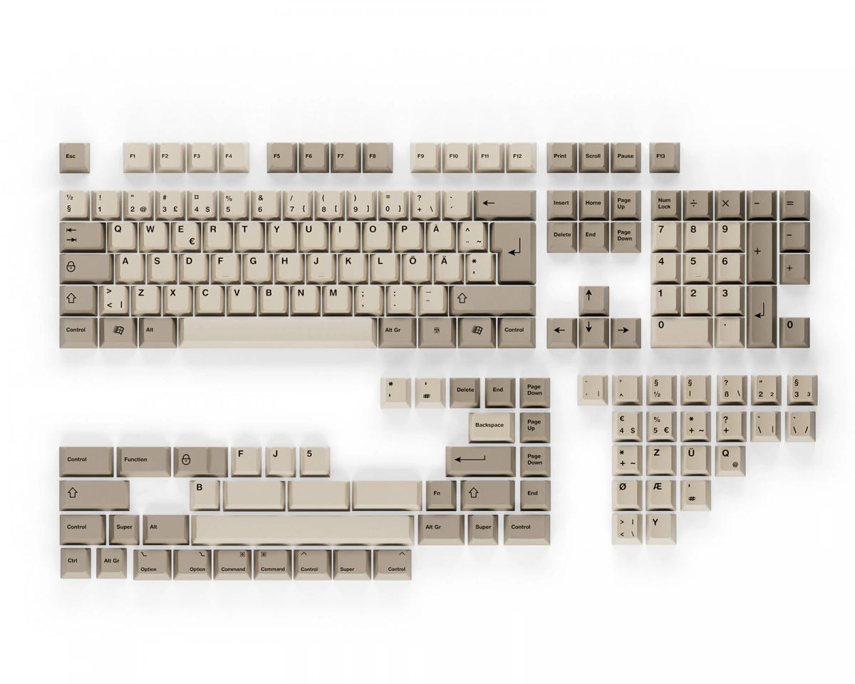 MaxCustom Retro 101 Keycap set - us.MaxGaming.com