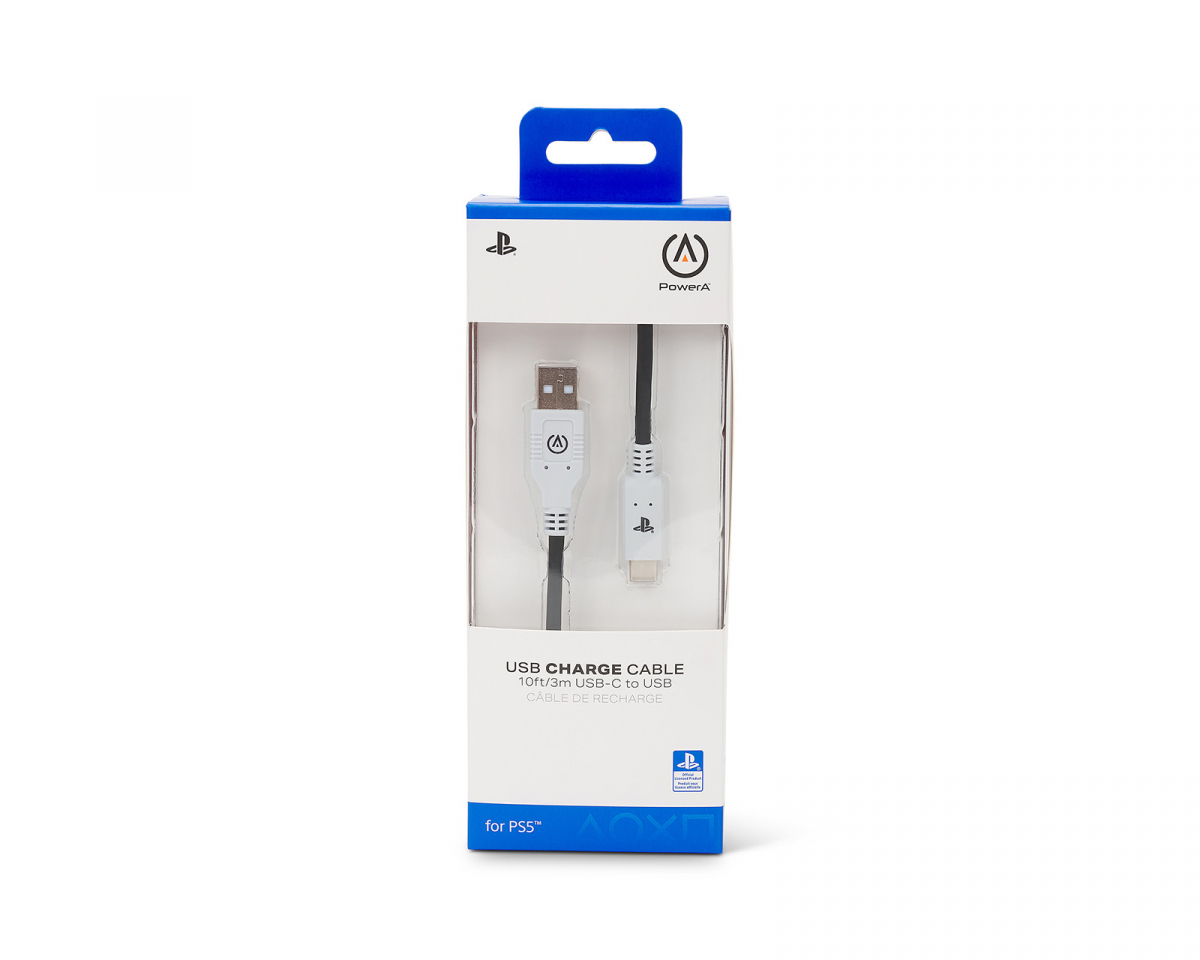 PowerA USB-C Cable for PlayStation 5 DualSense Controller - 3m - us ...