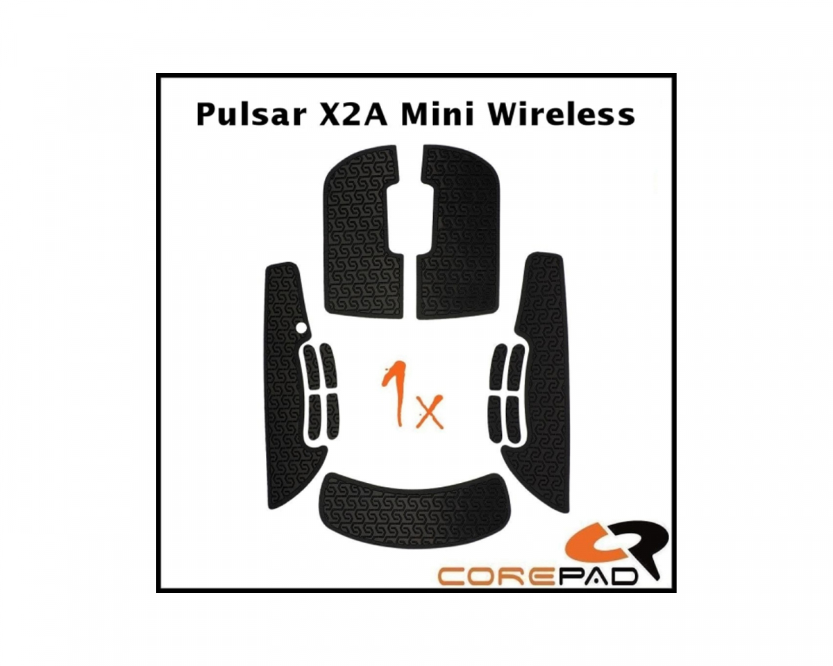 Corepad Soft Grips for Pulsar X2A Mini Wireless - Black - us.MaxGaming.com