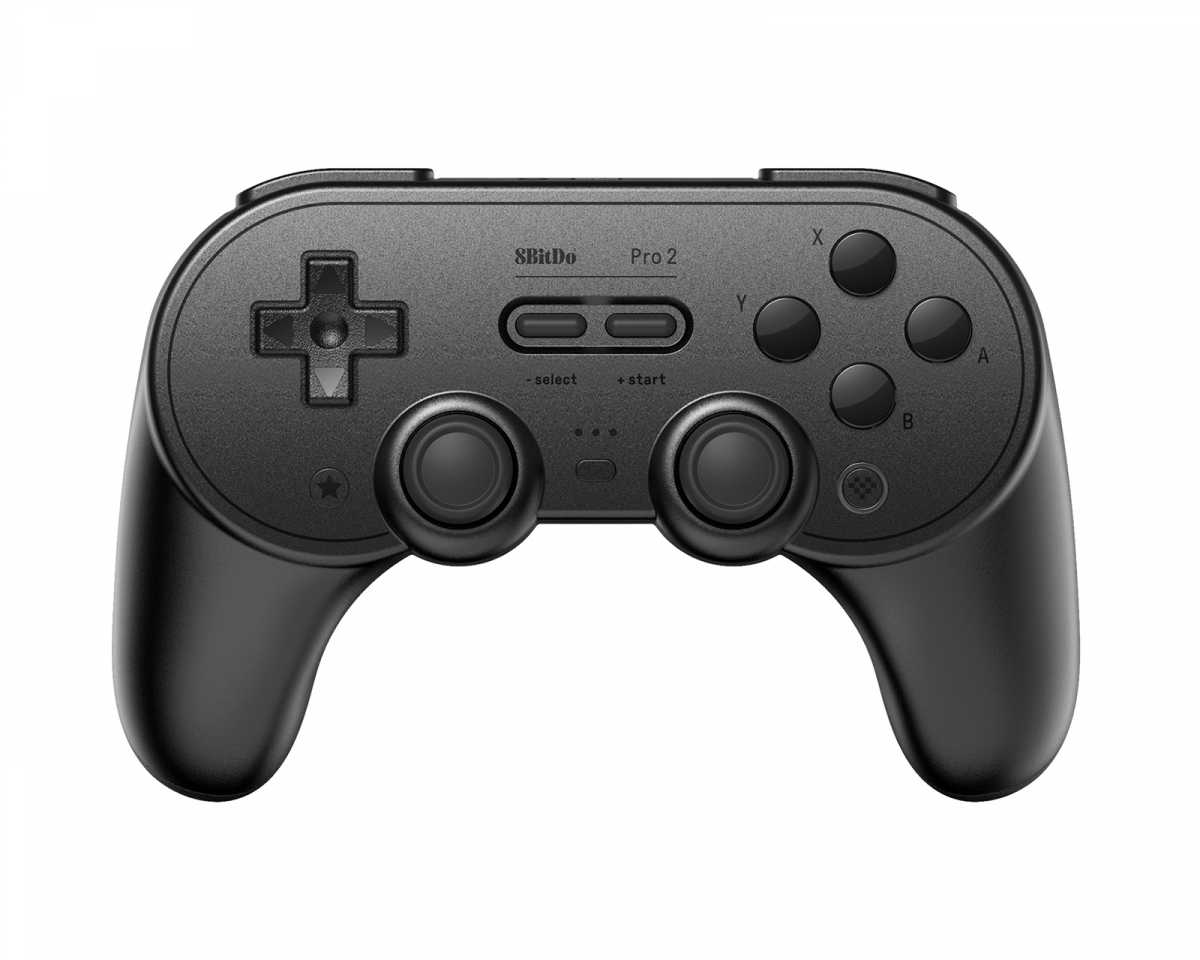 8Bitdo Pro 2 Bluetooth Gamepad Hall Effect Edition - Black - us ...