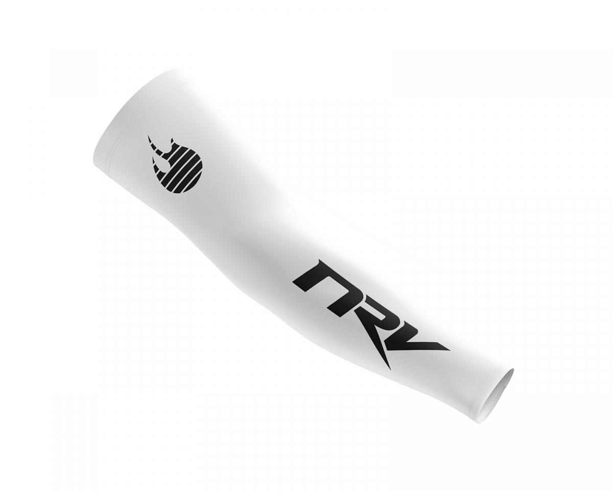 NRV Gaming Sleeve Performance - White - S - us.MaxGaming.com