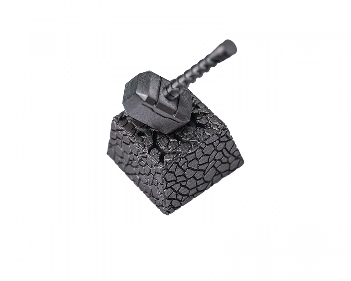 MaxCustom Artisan Thor's Hammer Keycap - us.MaxGaming.com