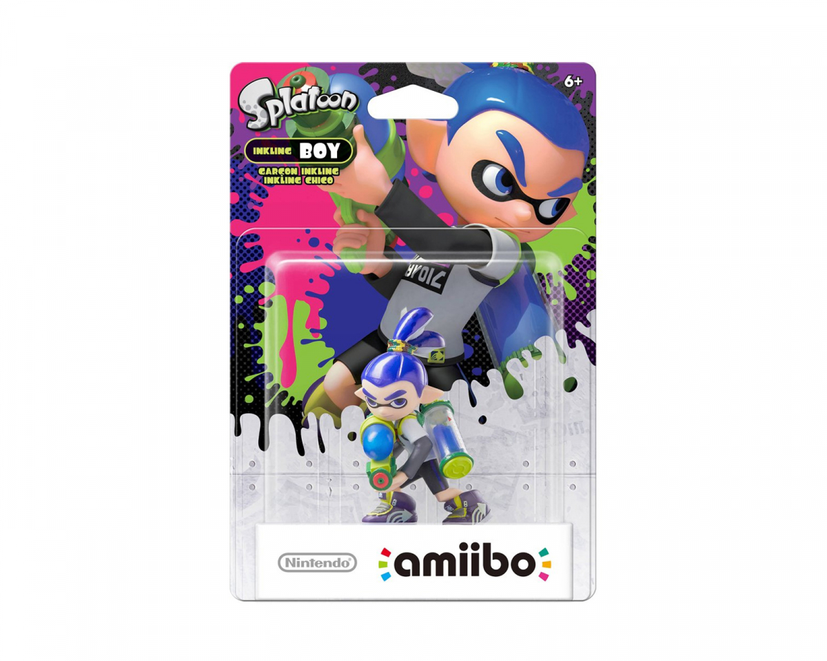 Nintendo amiibo Inkling Boy - Splatoon Collection - us.MaxGaming.com