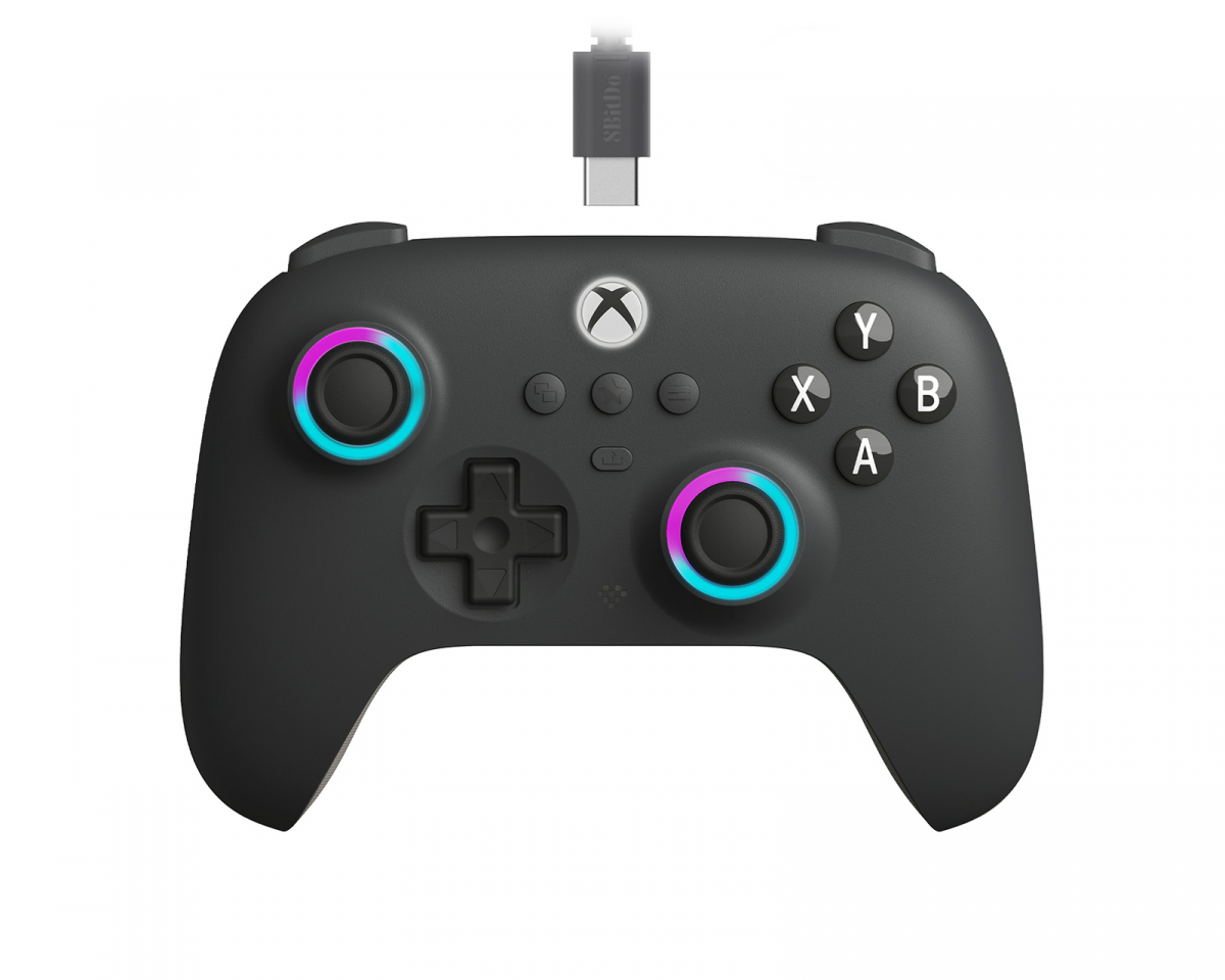 8Bitdo Ultimate C Wired Controller Xbox Hall Effect Edition - Dark Gray ...