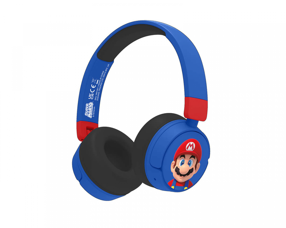 OTL Technologies Super Mario Junior Bluetooth On-Ear Wireless ...