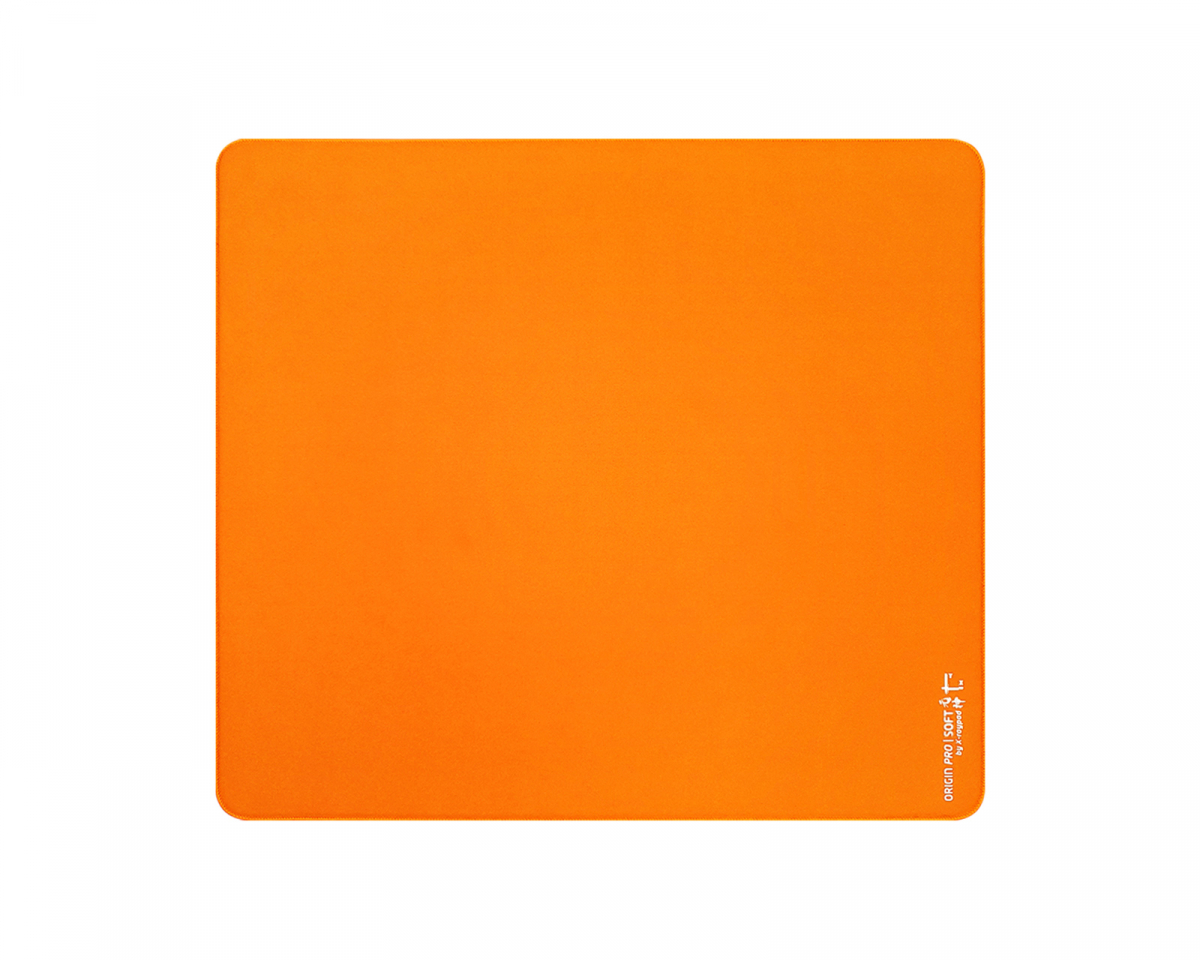 X-raypad Origin Pro Mousepad - Soft - Orange - XL Square - us.MaxGaming.com