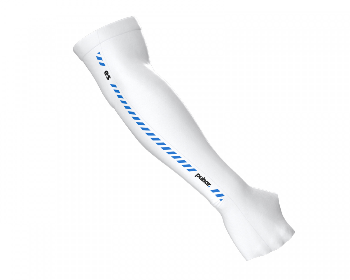Pulsar ES Arm Sleeve Palm Long - Size XL - White - us.MaxGaming.com