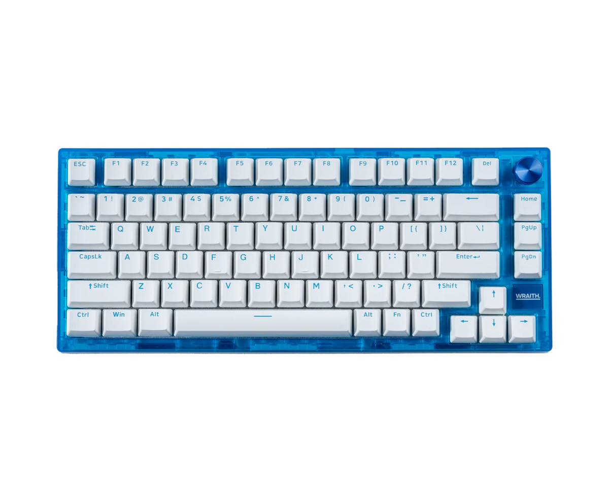 Wraith W75 V2 Analog Gaming Keyboard - Cyber Blue [Hall Effect] - us ...