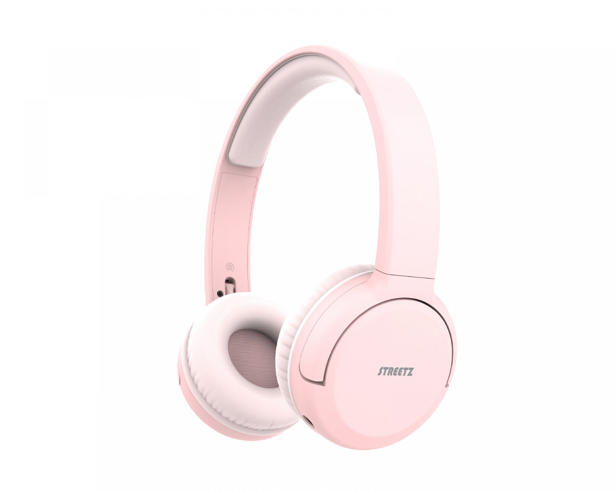 STREETZ BT210 Bluetooth Headphones - Pink - us.MaxGaming.com