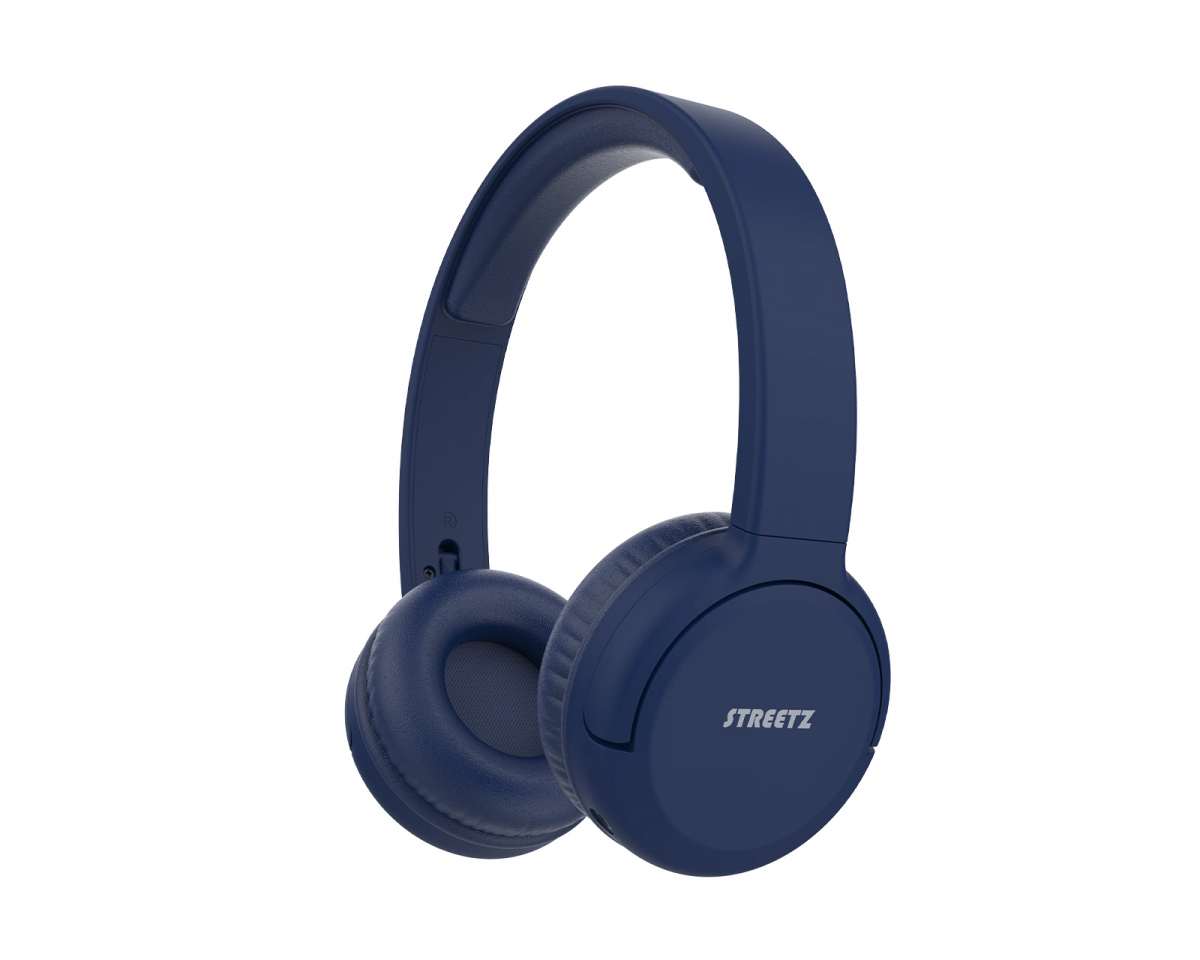 STREETZ BT210 Bluetooth Headphones - Blue - us.MaxGaming.com