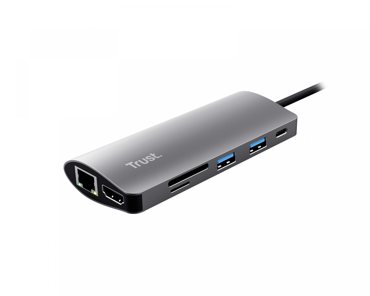 Trust Dalyx 7-in-1 USB-C Adapter - us.MaxGaming.com