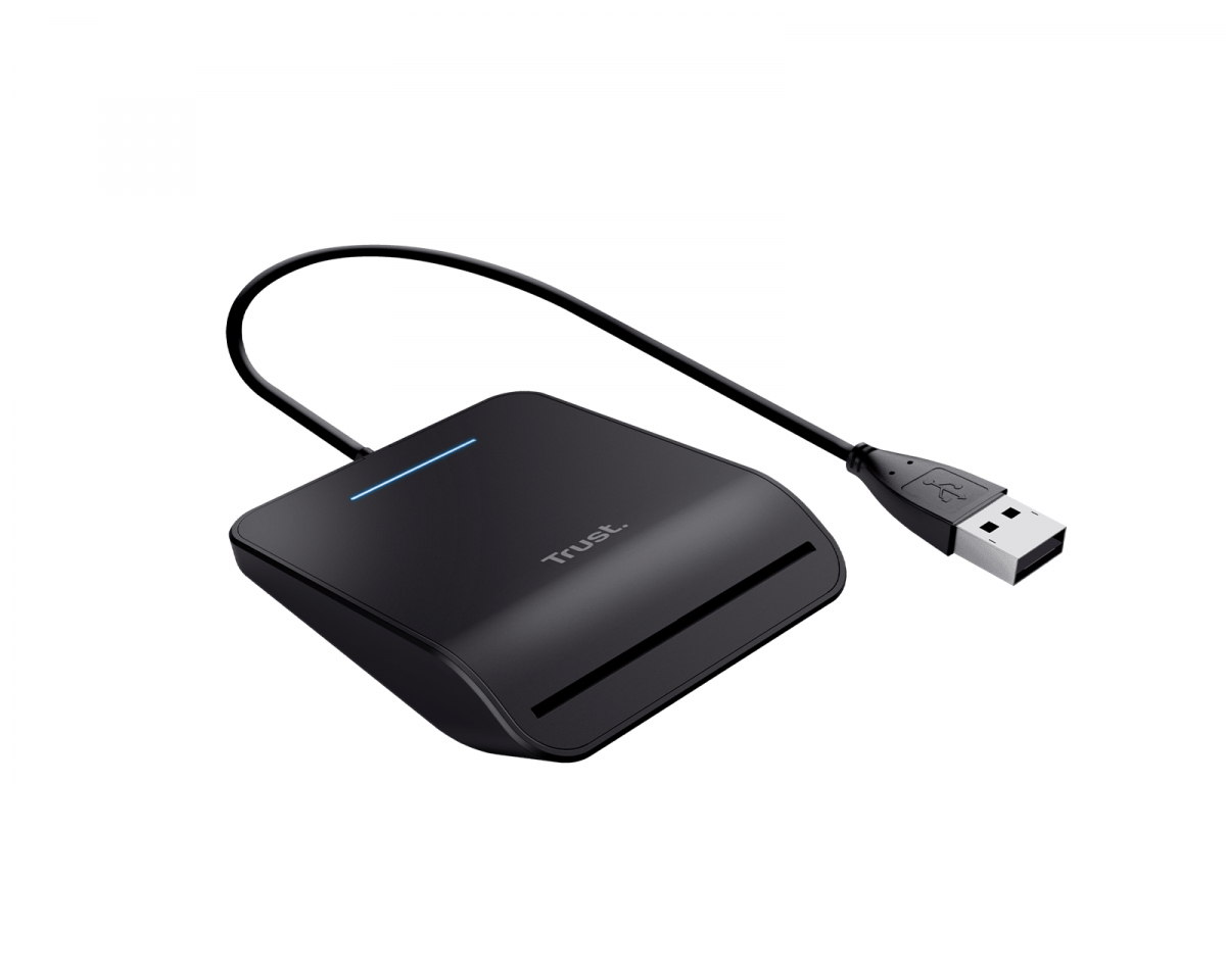 Trust Primo Smartcard ID Reader - Black - us.MaxGaming.com