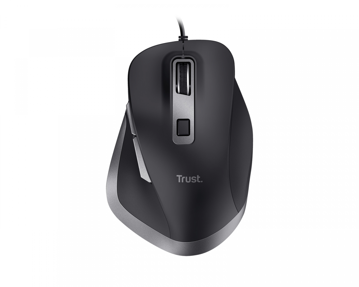 Trust Fyda Wired Mouse - Black - us.MaxGaming.com