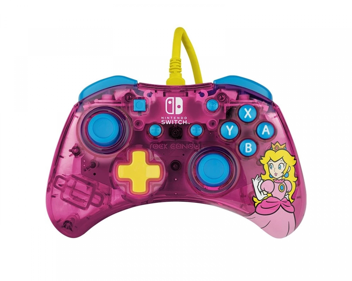 PDP Rock Candy Nintendo Switch Controller - Peach - us.MaxGaming.com