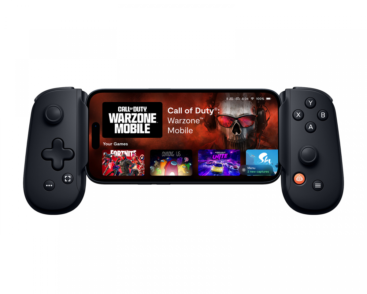 Backbone One Black (Lightning) - Gen 2 - us.MaxGaming.com