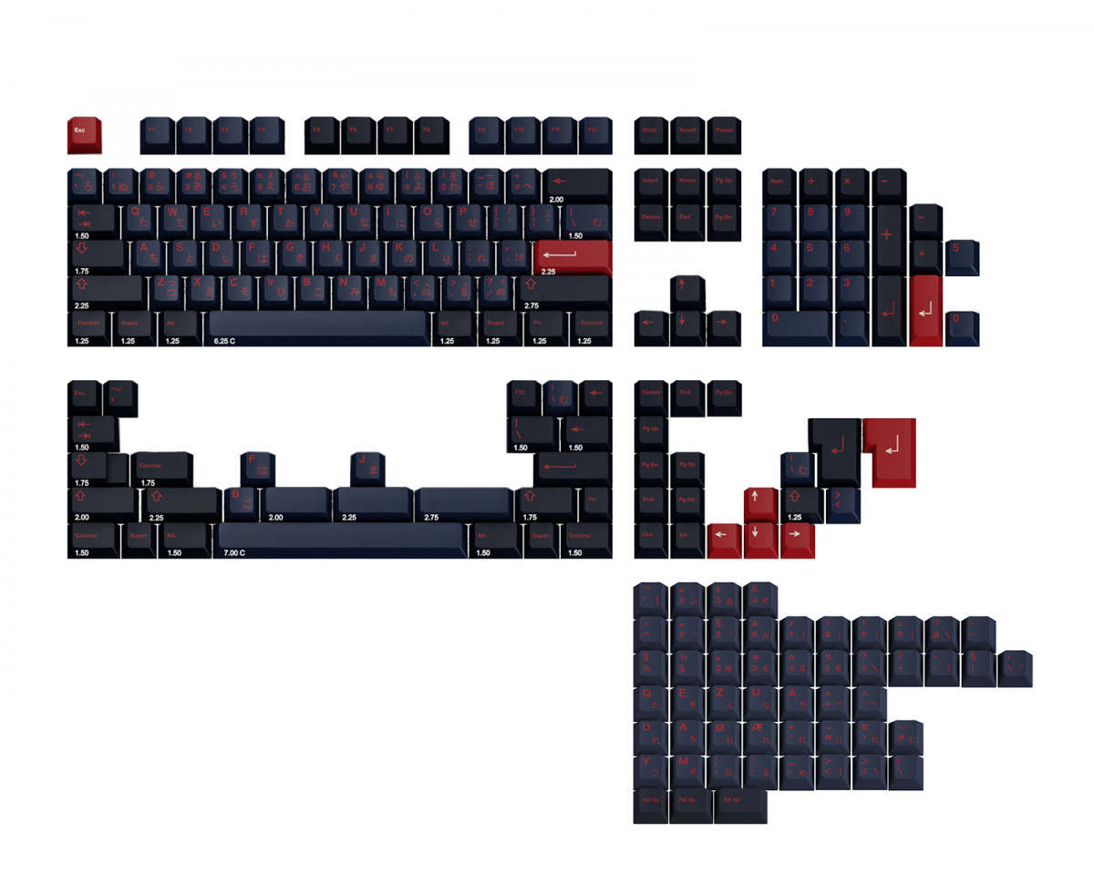 Milkyway MW Half Blade Base kit + International Kit - us.MaxGaming.com