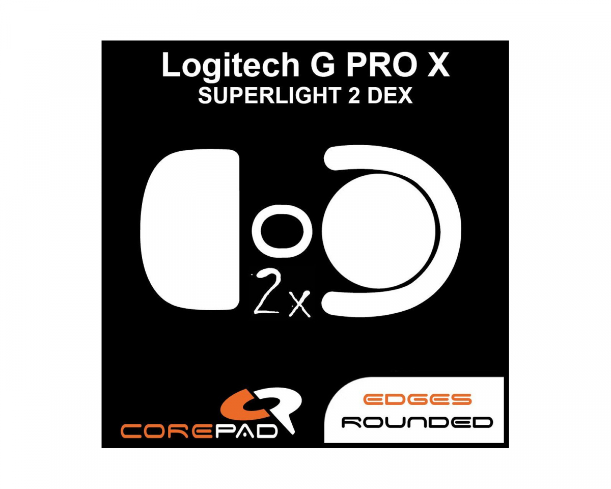 Corepad Skatez PRO for Logitech G PRO X SUPERLIGHT 2 DEX - us.MaxGaming.com