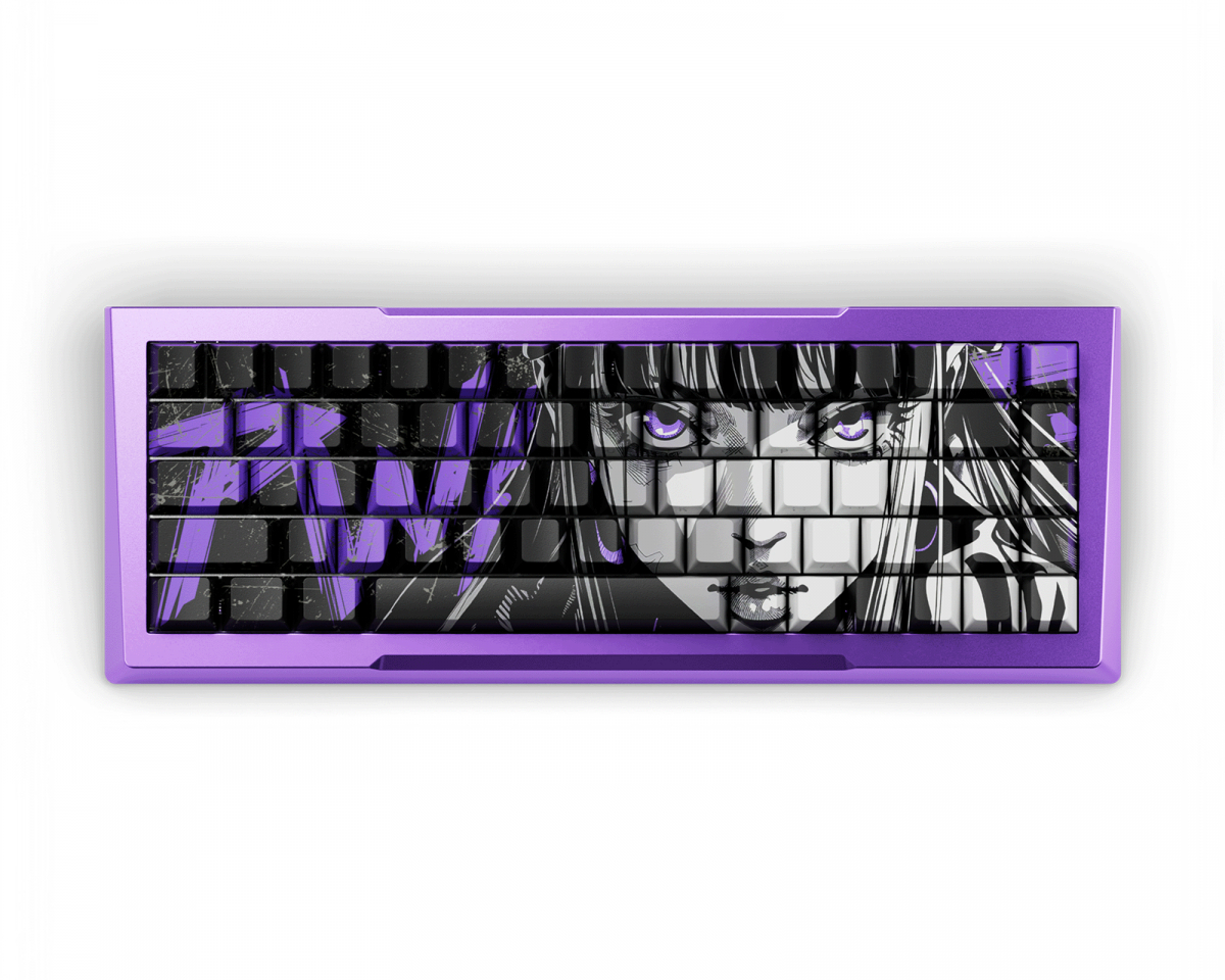 Pwnage Zenblade 65 V2 – Hall Effect Gaming Keyboard Nyomi Purple ...