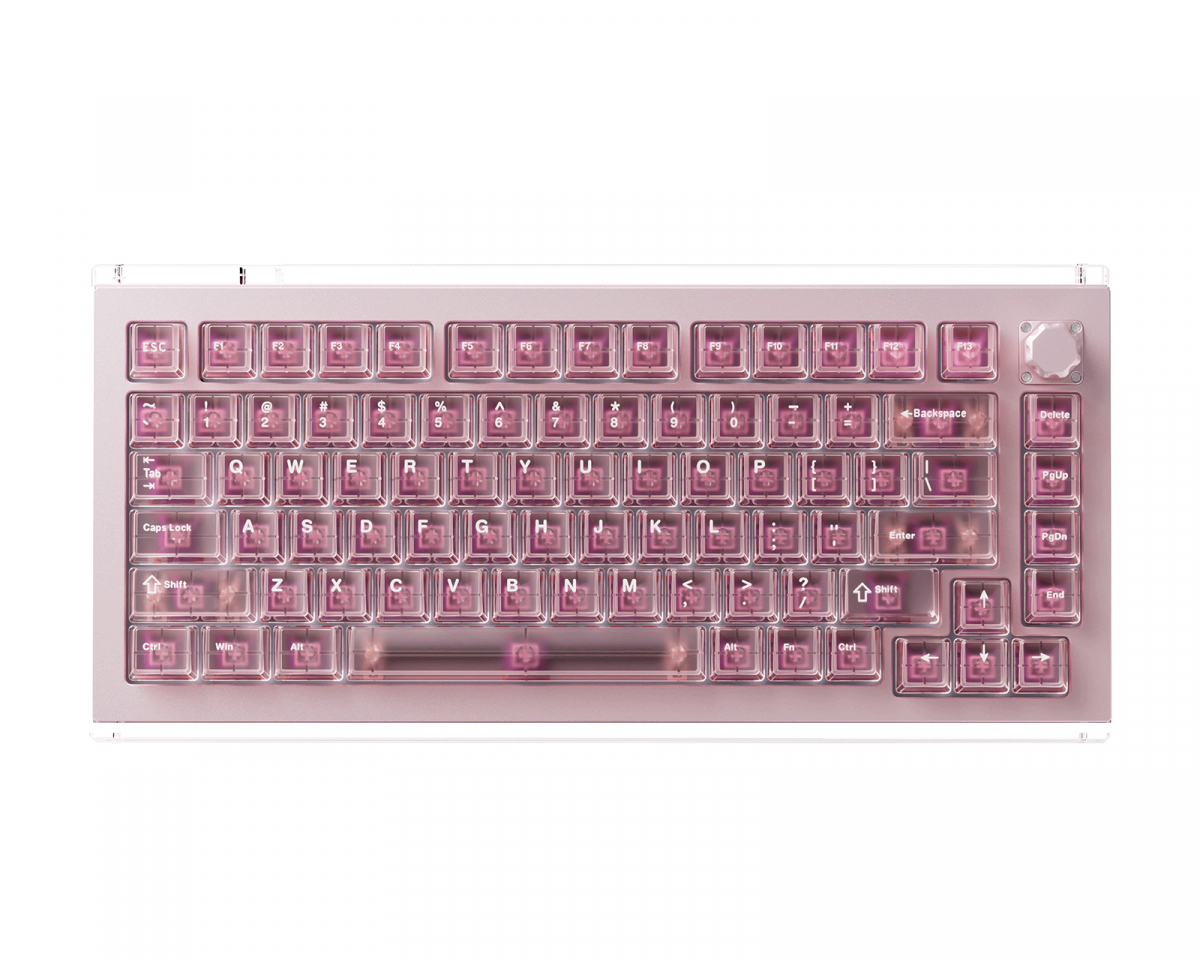 DrunkDeer A75 Master - Hall Effect Gaming Keyboard - Champagne Powder ...