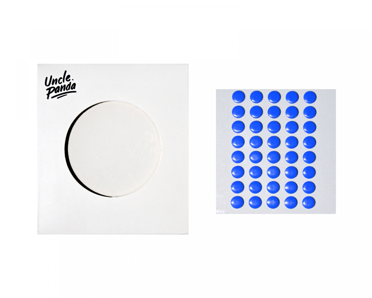 Uncle Panda Spirit Dots - Blue - 40 pcs - us.MaxGaming.com