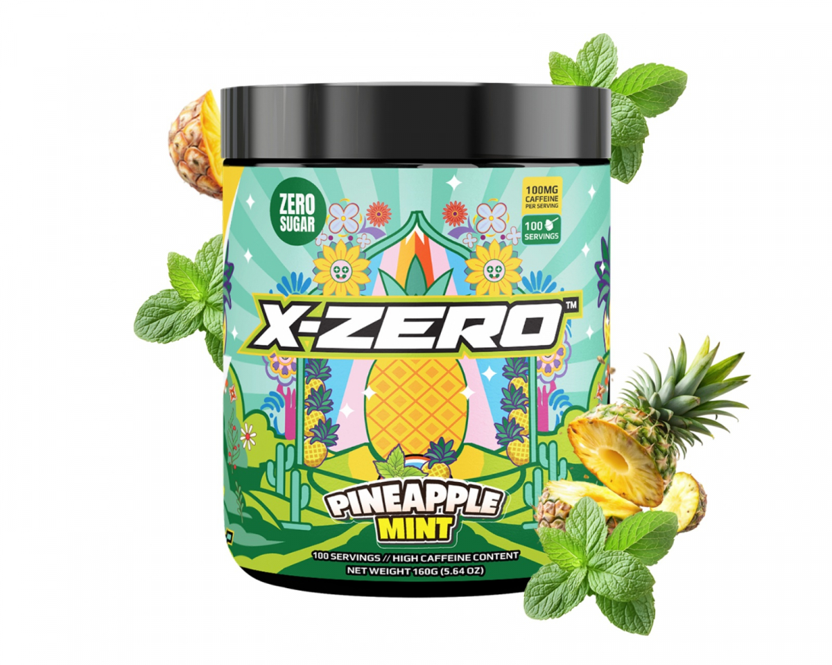 X-Gamer Pineapple & Mint - 100 Servings - us.MaxGaming.com