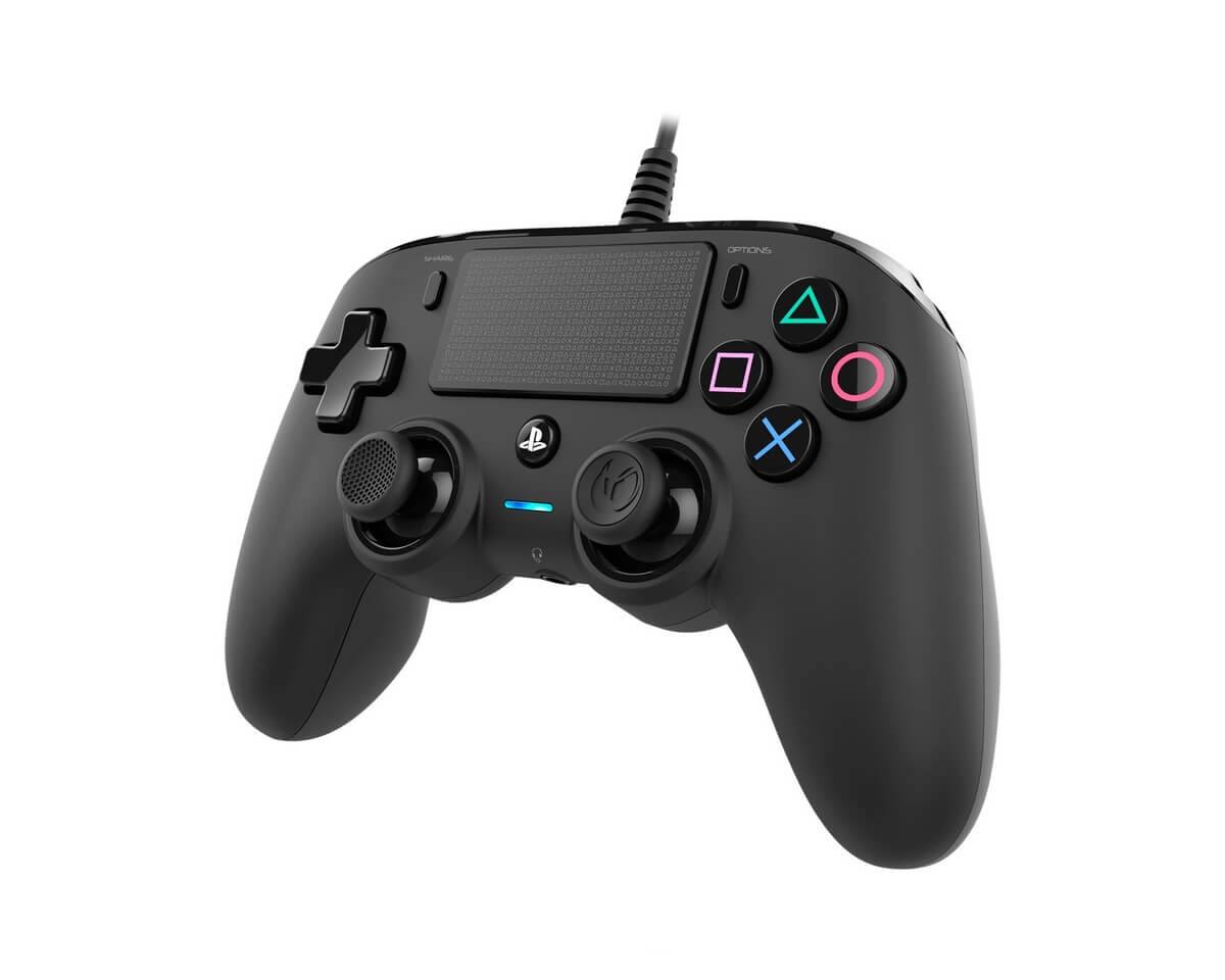 Nacon Wired Compact Controller Black PS4 PC