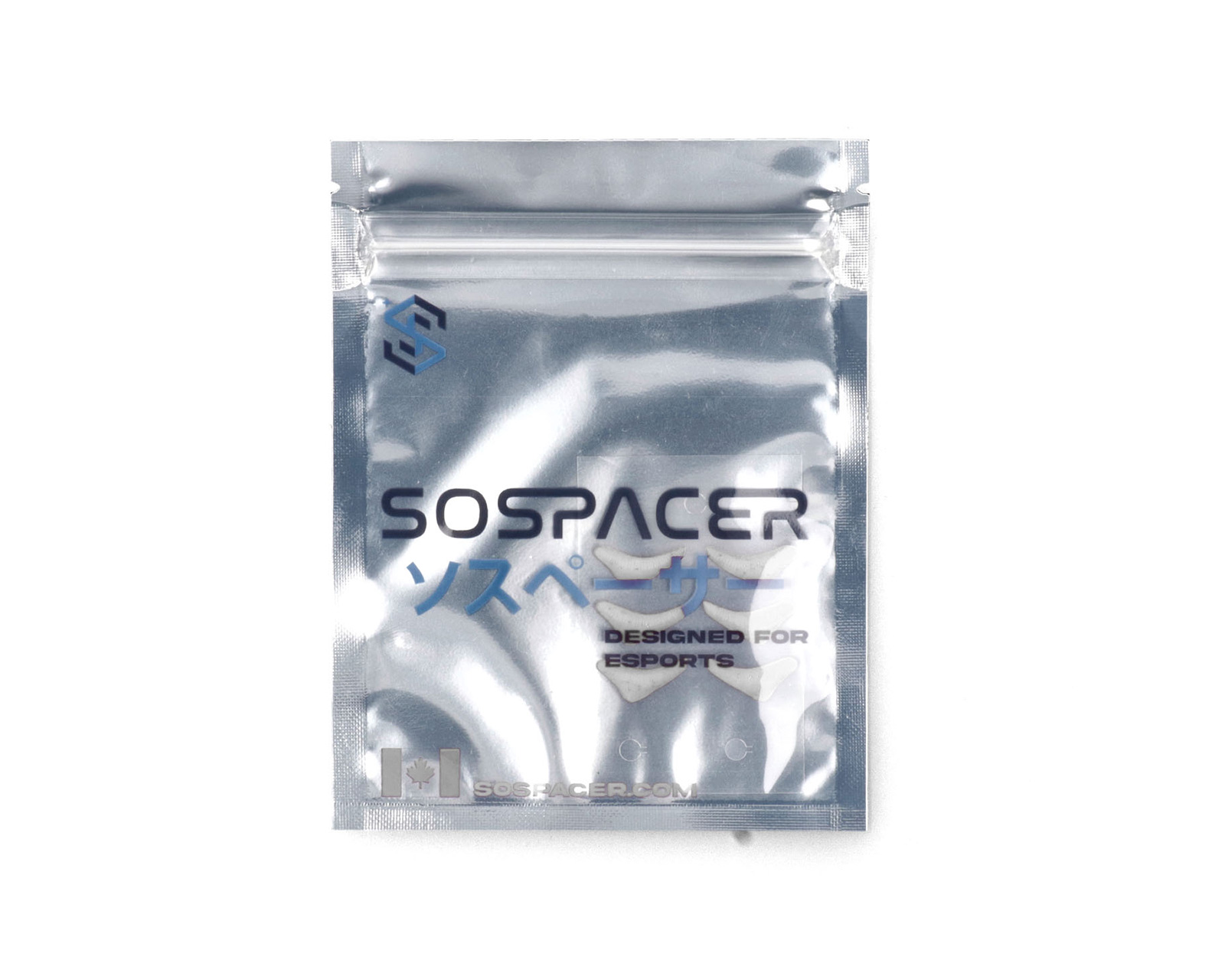 SoSpacer Grips V3 - Spacer Mouse Grips - White (6pcs) - us.MaxGaming.com