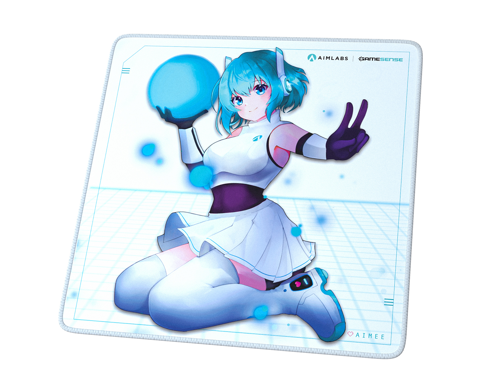 Gamesense Aim Lab x Gamesense Mousepad - Aimee - Limited Edition - L - us.MaxGaming.com
