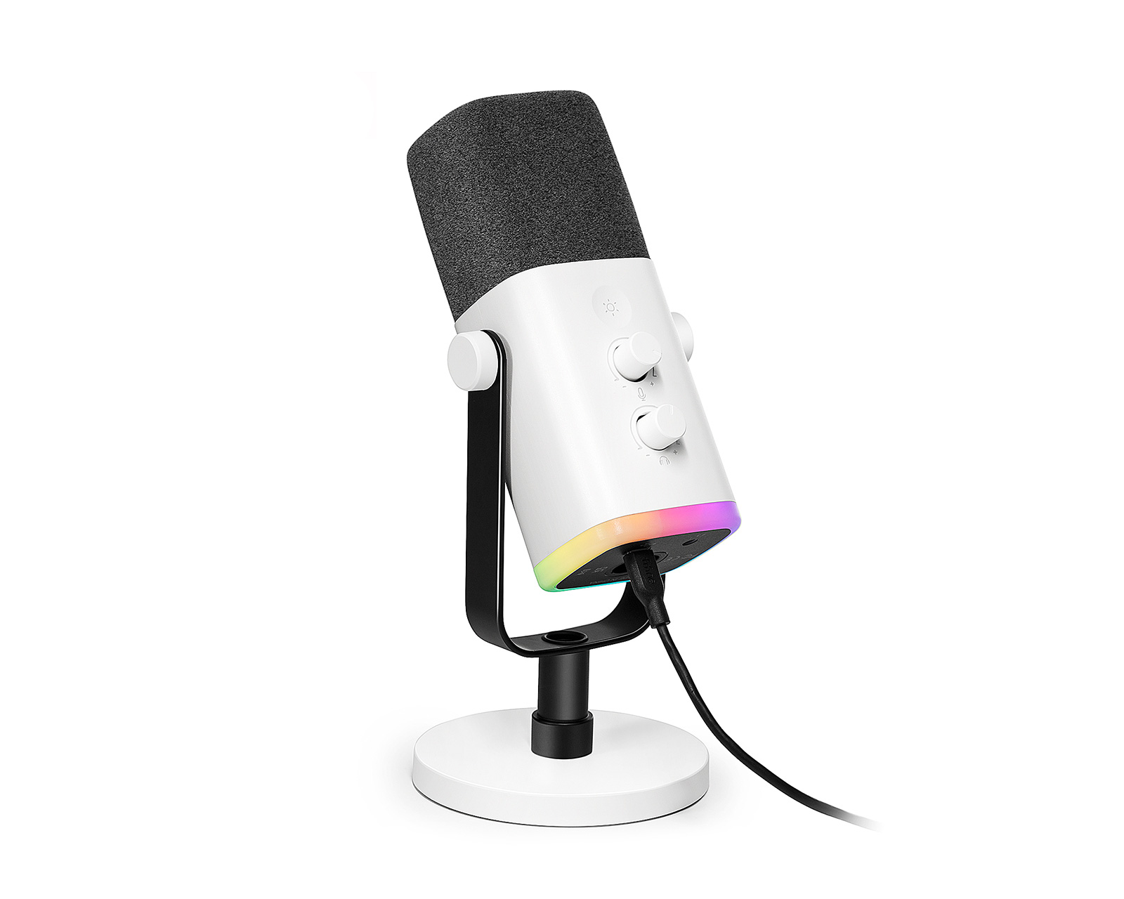 Fifine AMPLIGAME AM8 RGB USB/XLR Microphone - Dynamic Mic - White - us ... Fifine AMPLIGAME AM8 RGB USB/XLR Microphone - Dynamic Mic - White - us ...