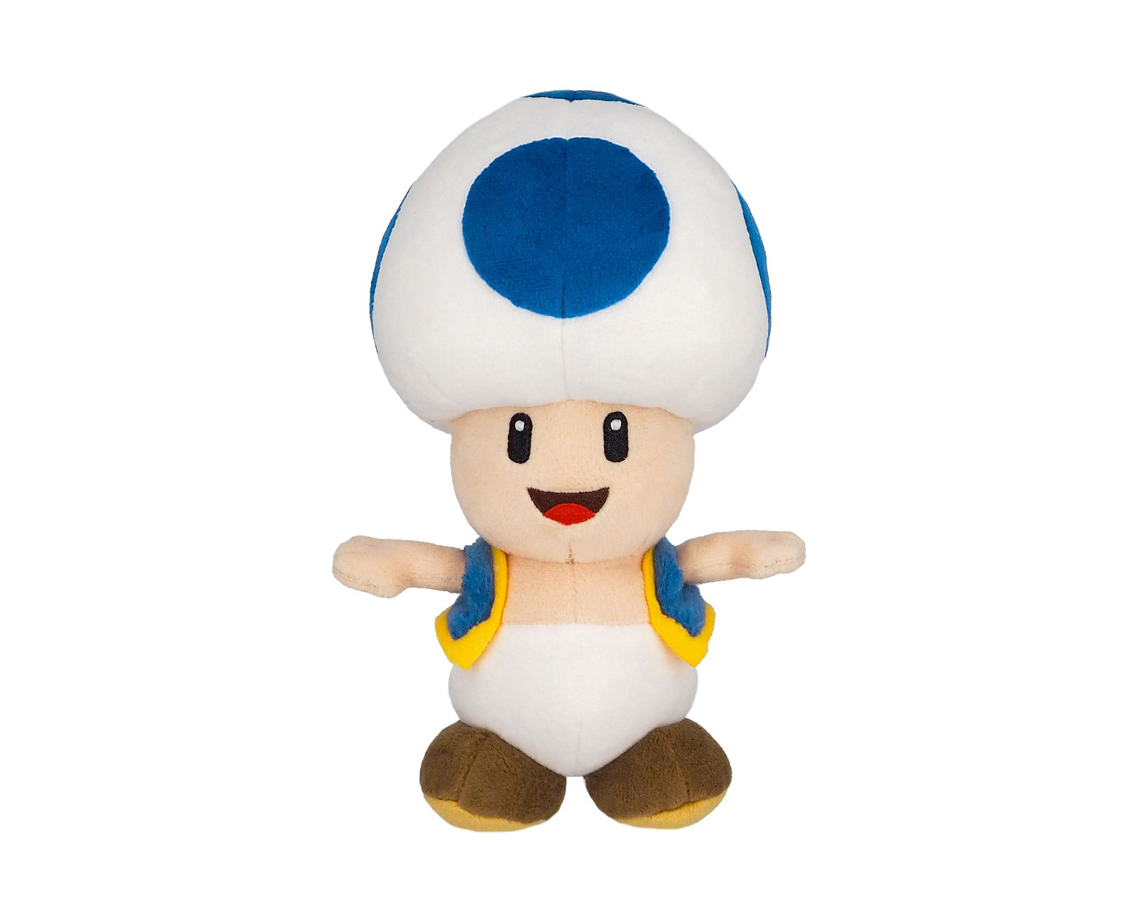 1UP Nintendo Together Plush Super Mario Toad Blue 20cm us.MaxGaming