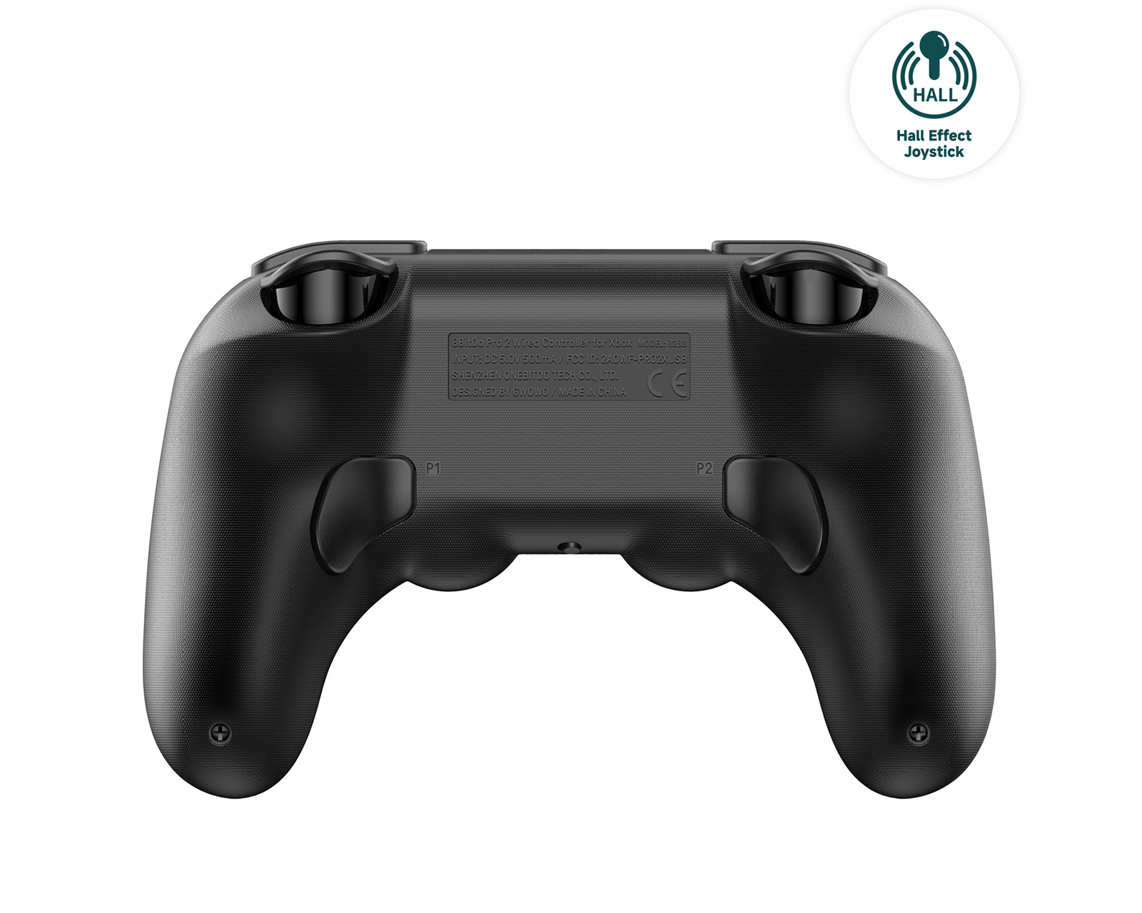 8Bitdo Pro 2 Wired Controller Xbox Hall Effect Edition Black us.MaxGaming